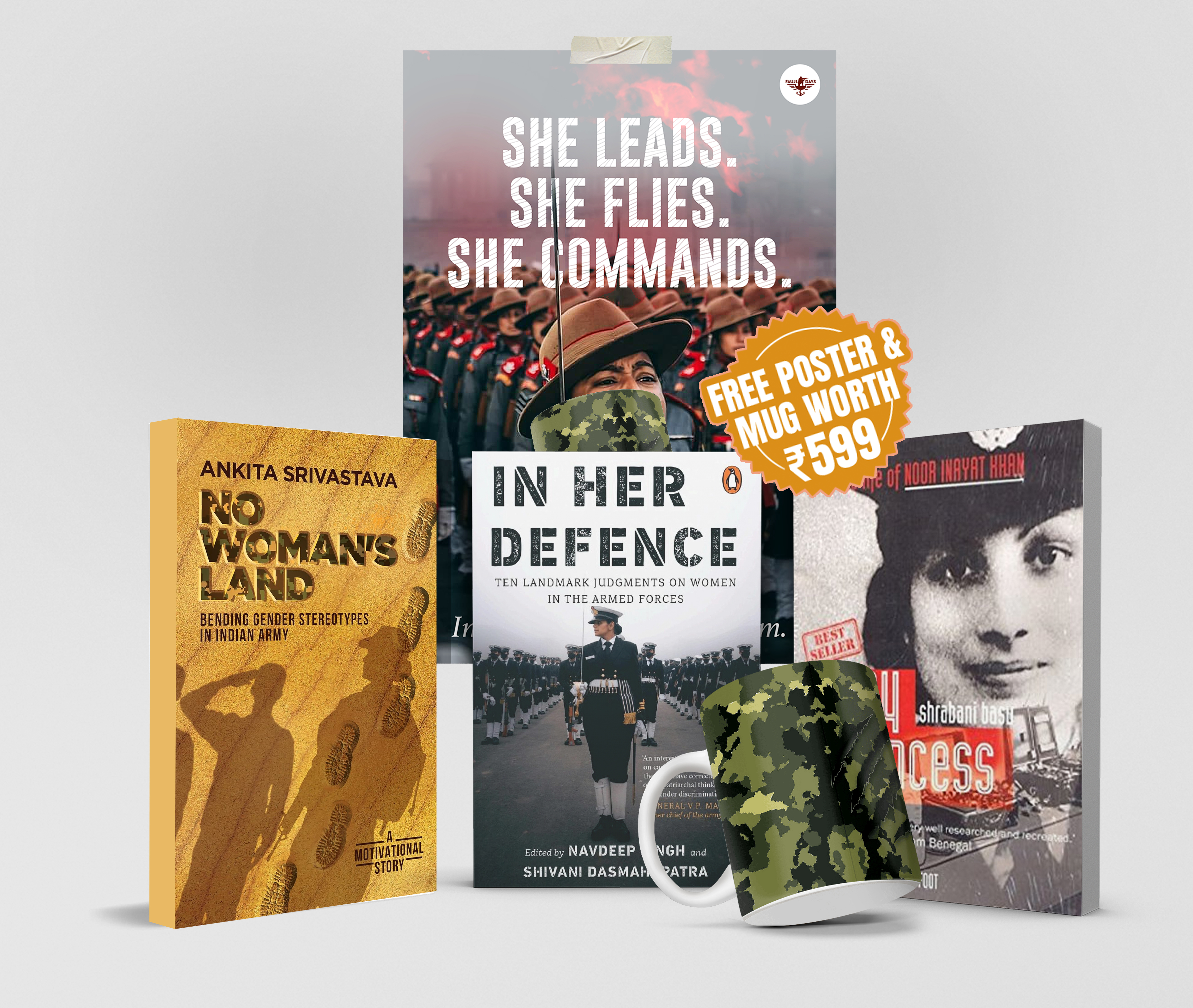 Women in Defence Book Bundle (With Free Poster & Mug)